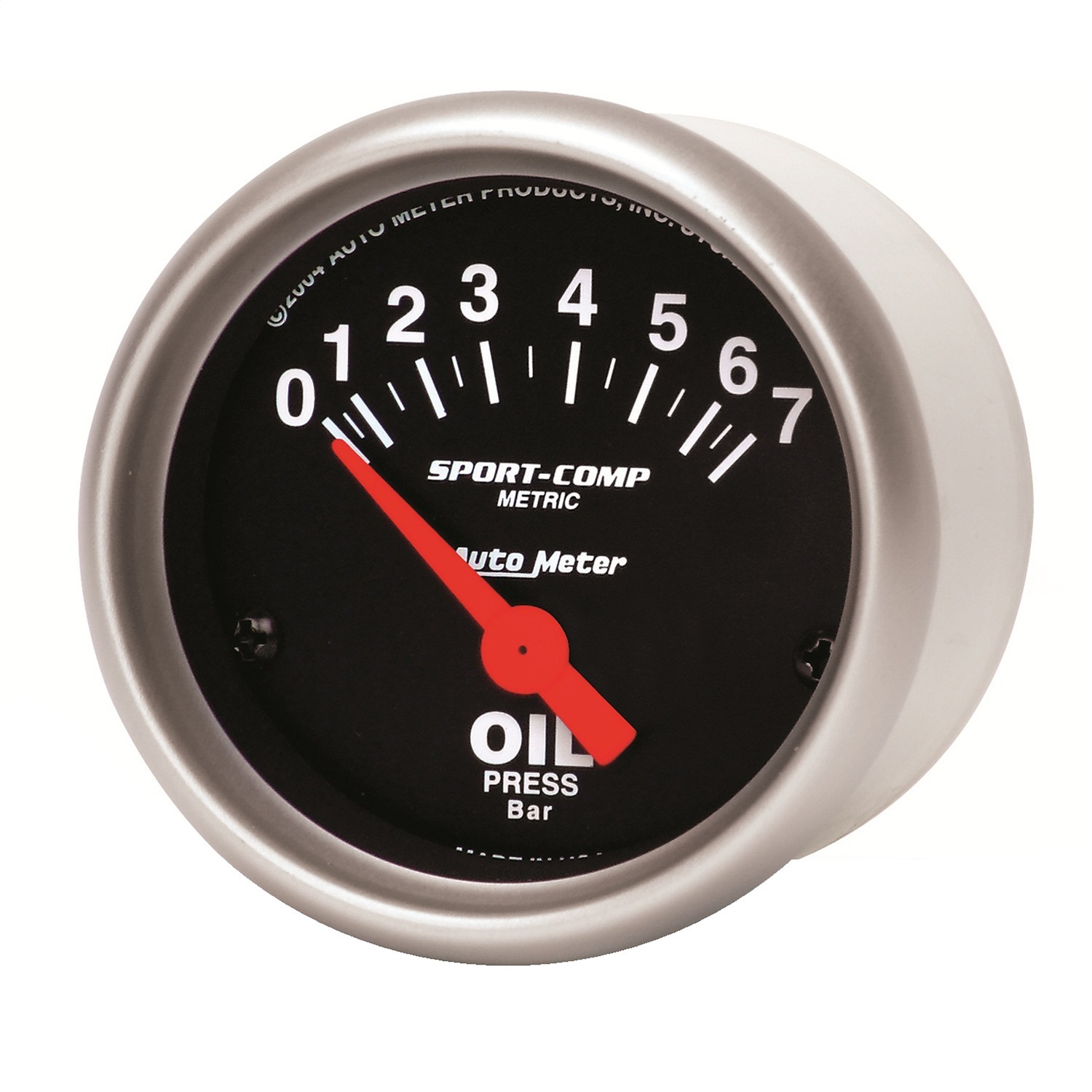 Autometer 3327-M Sport-Comp Electric Metric Oil Pressure Gauge 2 1/16 ...