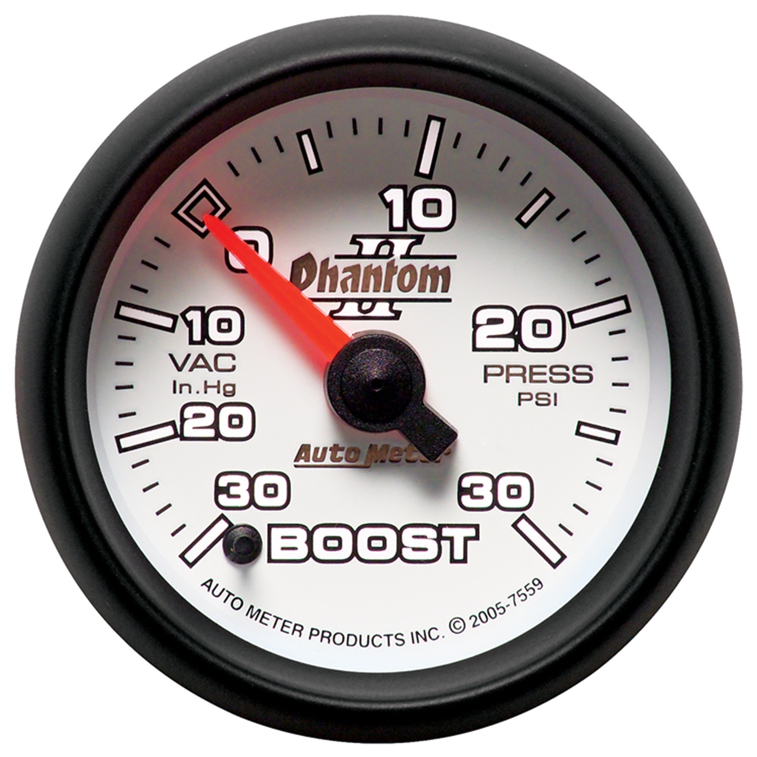 Buy AutoMeter 7559 Phantom II Electric Boost/Vacuum Gauge in United ...