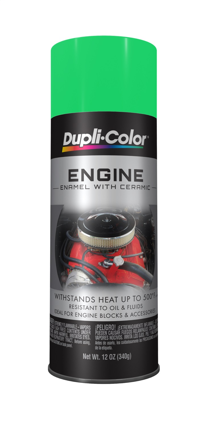 Dupli-Color DE1641 Ceramic Grabber Lime Green Engine Paint - 12 oz. | eBay