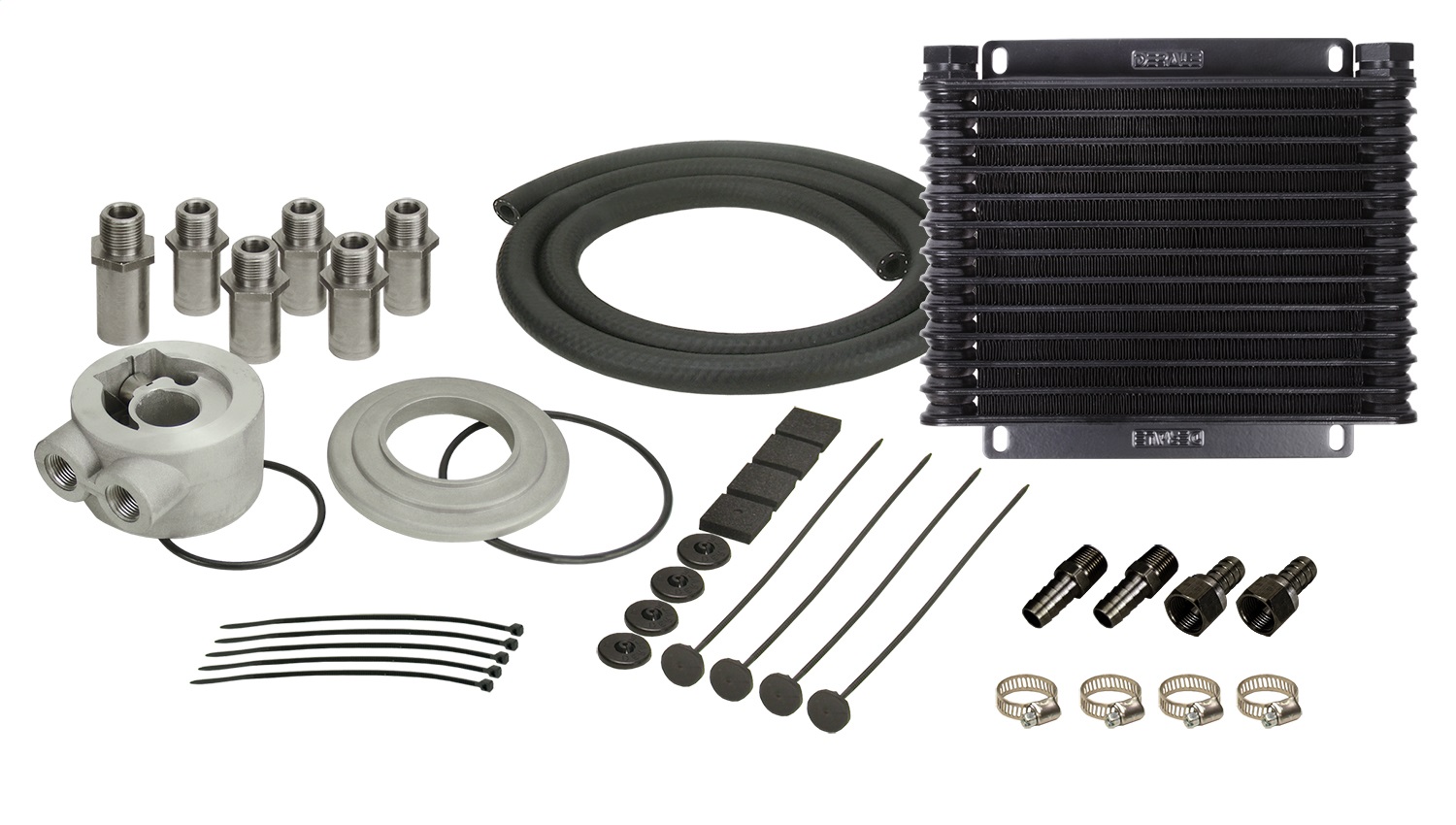 Derale Performance 15405 Plate & Fin Oil Cooler Kit for sale online | eBay