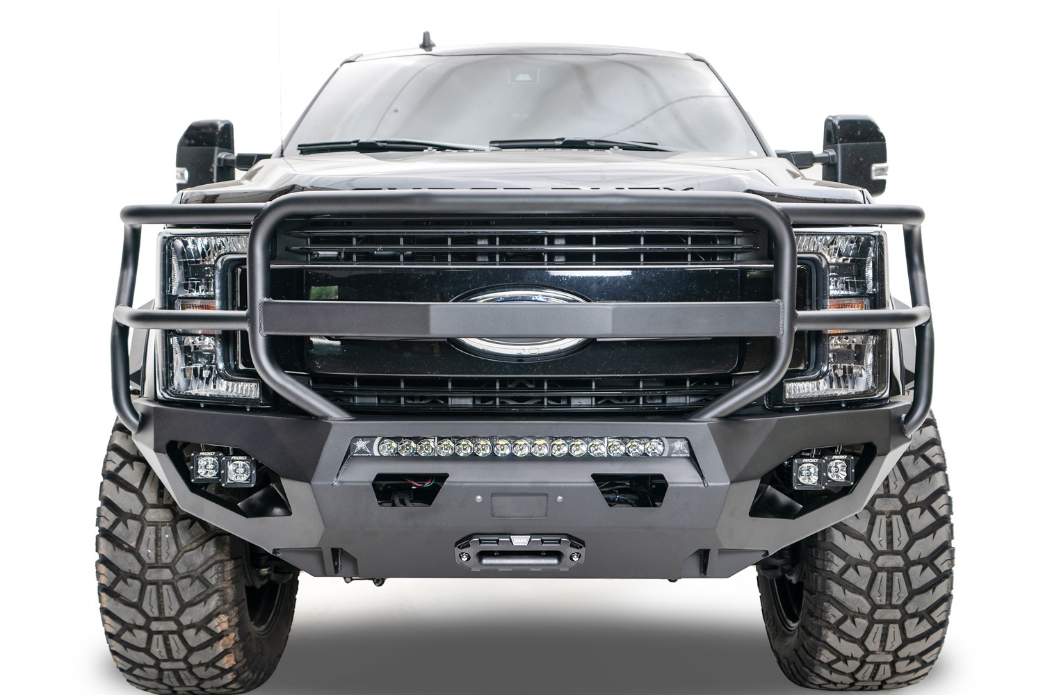 Fab Fours FS17-X4160-1 Matrix Front Bumper for 17-22 Ford F-250 F-350 ...