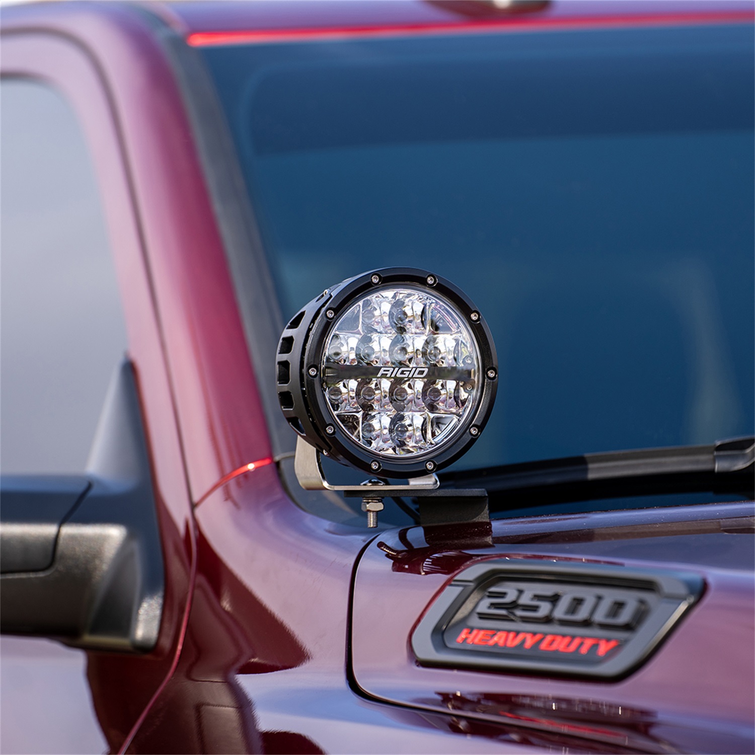Kit de montage lumineux Rigid Industries 46720 A Pillar série 360 ...