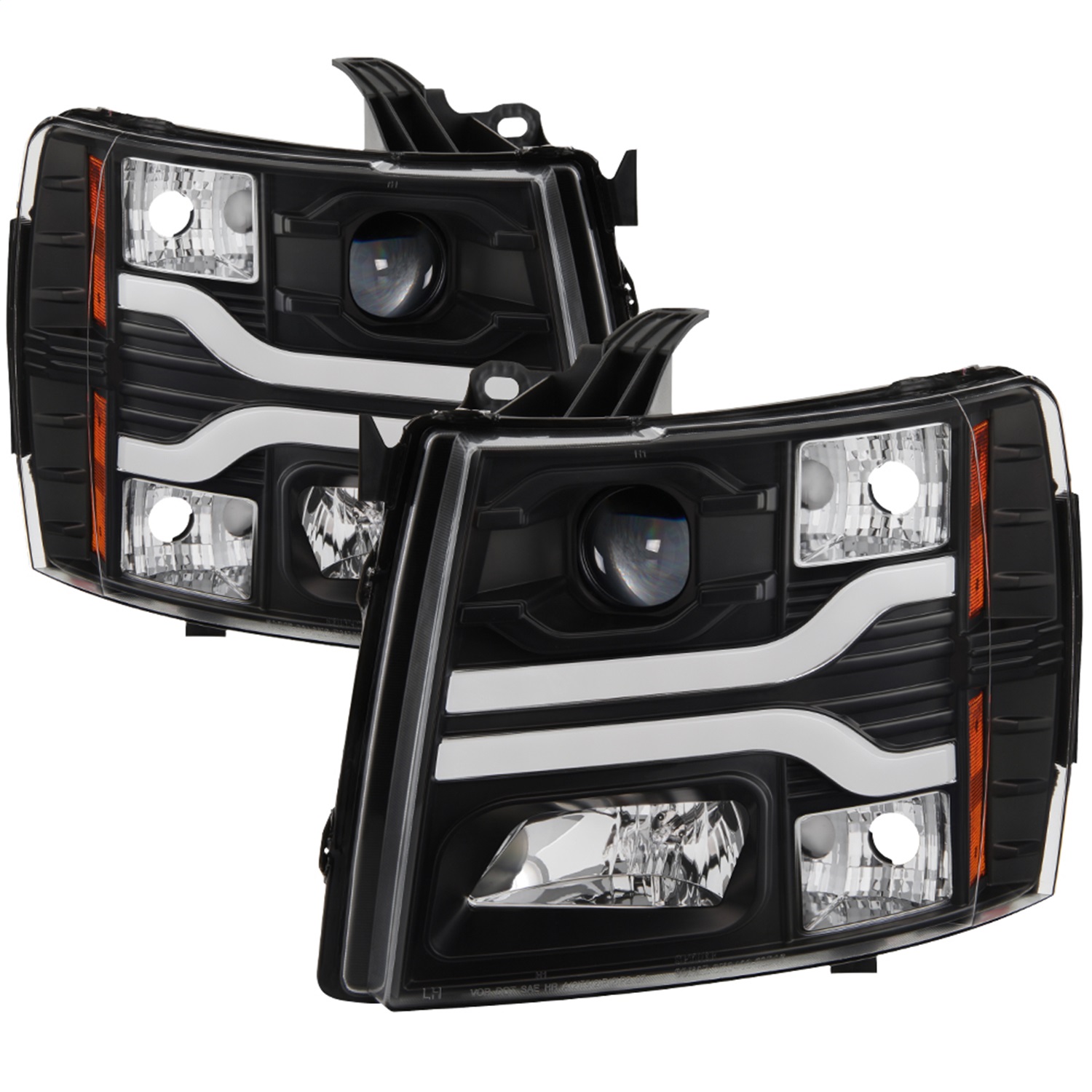 Spyder Auto 5083609 DRL LED Projector Headlights